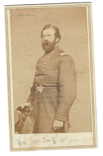 CDV Colonel John Kurtz 23rd Mass Vols, (13th MV) | Mysite