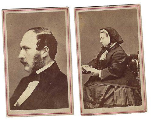CDV's Queen Victoria and Prince Albert | Mysite