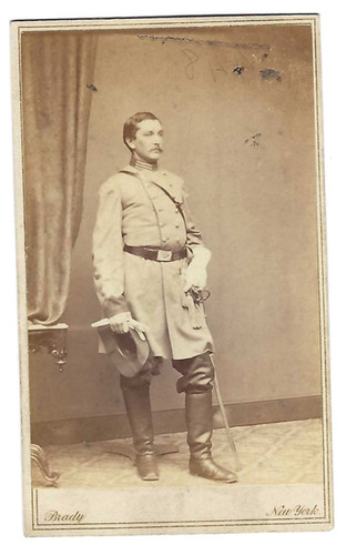 Sharp CDV Major Harry Gilmer CSA | Mysite