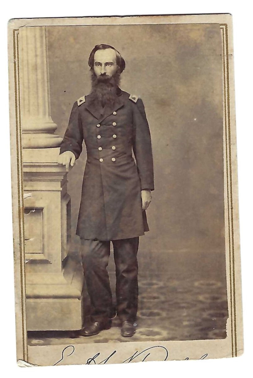 CDV of Colonel Edward L Phelps 38th Ohio KIA | Mysite