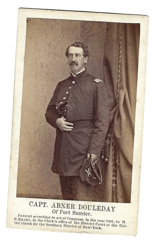 View of Abner Doubleday as a Captain. | Mysite