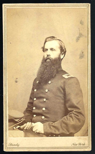 CDV of Lt Colonel Henry Ripley Millett 5th Maine | Mysite