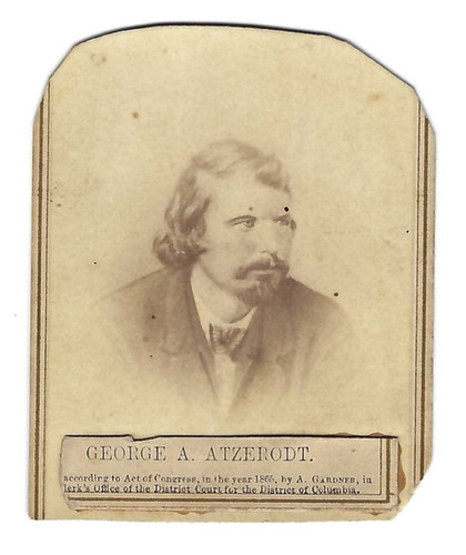 Rare Gardner CDV George Atzerodt Conspirator | Mysite