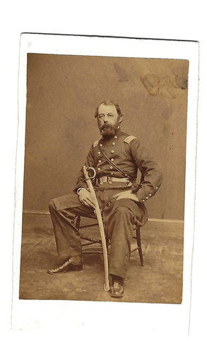CDV Colonel James B Swain 11th NY Cav | Mysite