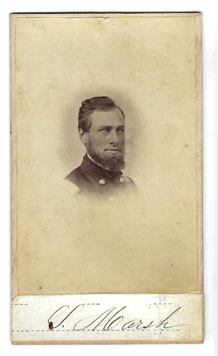 CDV Lt Colonel Samuel Marsh 16th NYVI Mortally Wounded Gaines Mills ...