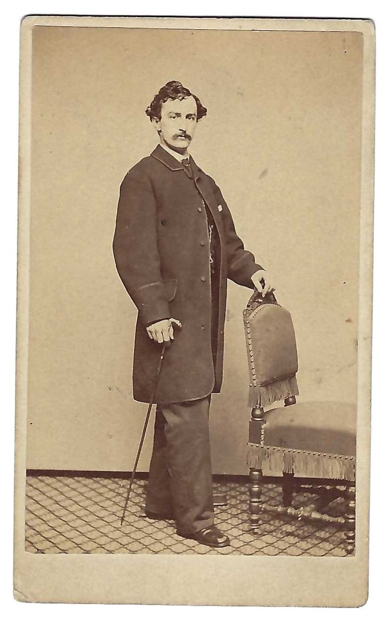 Rarest View of John Wilkes Booth by Black & Case Boston | Mysite