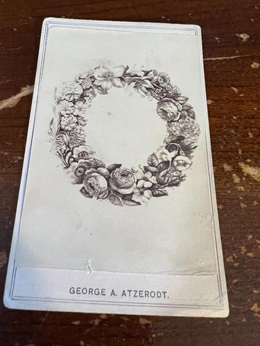 Rare Memorial CDV Lincoln Conspirator George Atzerodt | Mysite