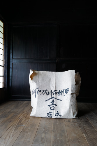 Japanese vintage paper bag | oldindustrial-japan
