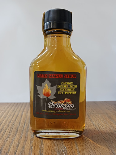 Small Flask Fiery Maple Syrup | Slattengren Farms