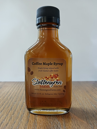 Small Flask Coffee Maple Syrup | Slattengren Farms