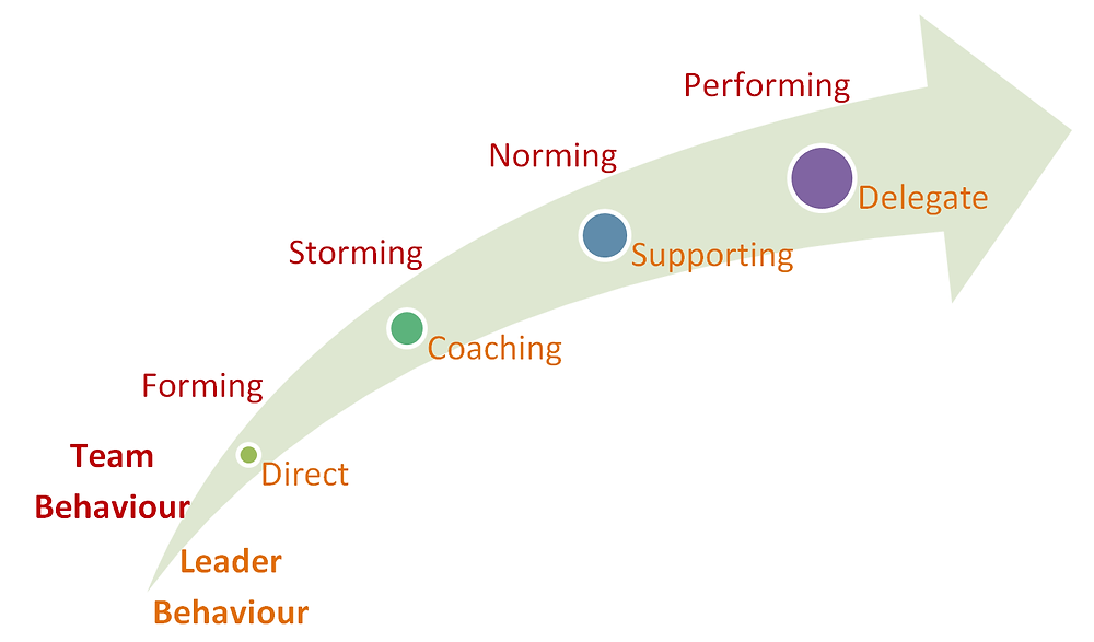 Leadership Using The Tuckman Model