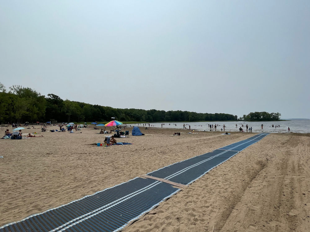 Check out the Cap Saint-Jacques Beach in Pierrefonds