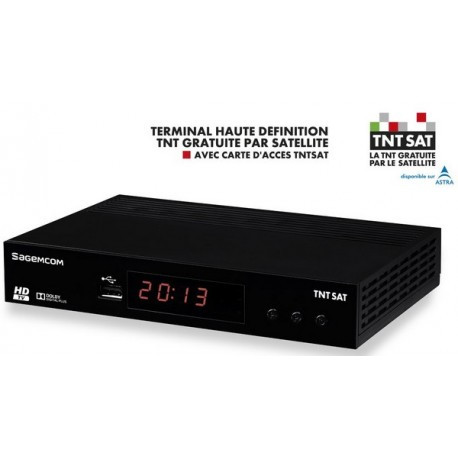 TERMINAL TNT SAT HD Sagem | AntenneServiceBassin