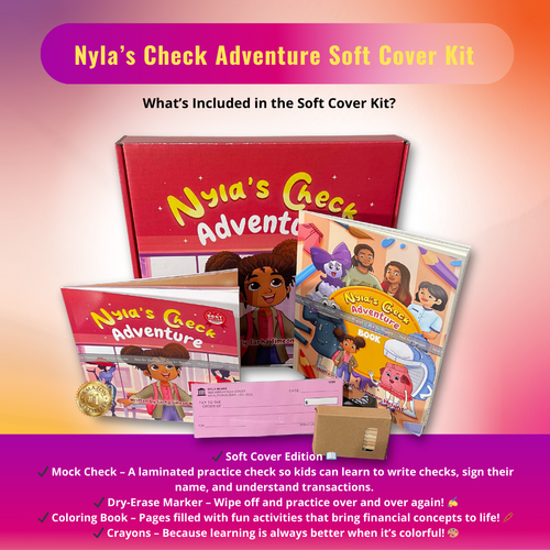 Nyla's Check Adventure (Soft Cover) | 360 Kids
