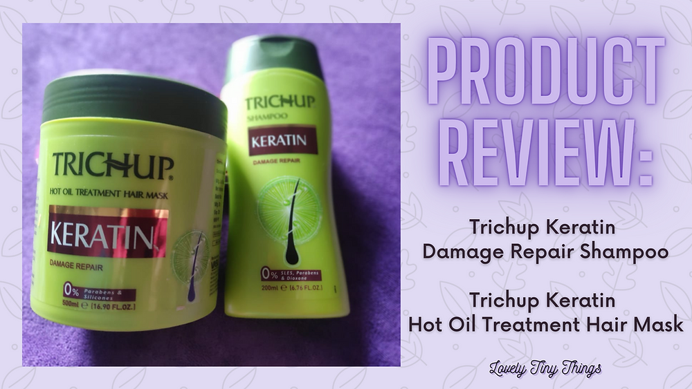 Product Review Trichup Keratin Shampoo and Trichup Keratin Hair Mask