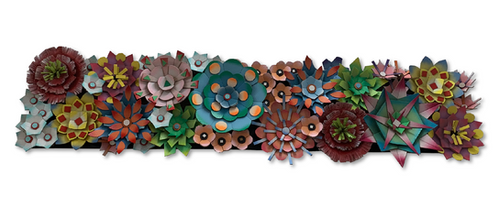 (SOLD) Dag Weiser - Wall Flowers | m k contemporary art