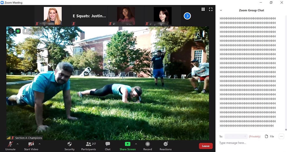 First Virtual RC Olympics Succeeds in Building Section Bonds