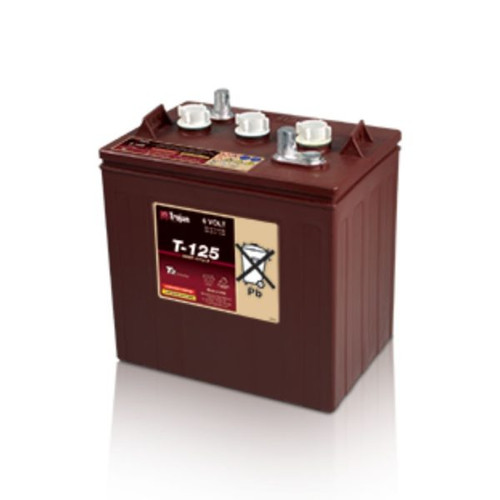 Trojan T-125 Plus Flip-Top 6V | Oasis Battery