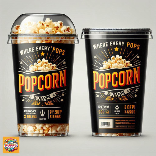 Popcorn Caramel (regular size) | Cloud Puffs