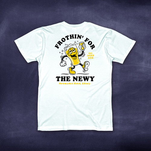 Frothin' For The Newy Tee | Newmarket Hotel