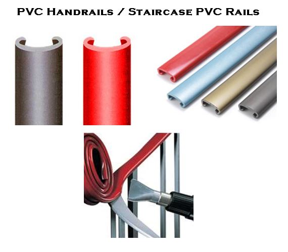 PVC Handrails Staircase Railings | Bangalore | Jain Hydraulics