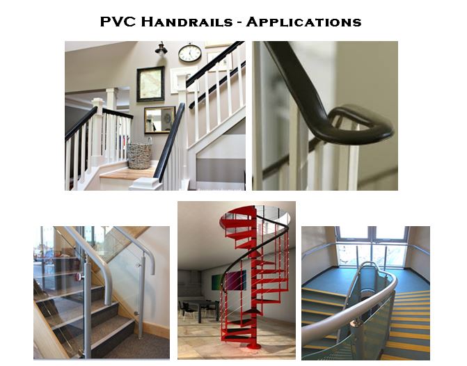 PVC Handrails Staircase Railings | Bangalore | Jain Hydraulics