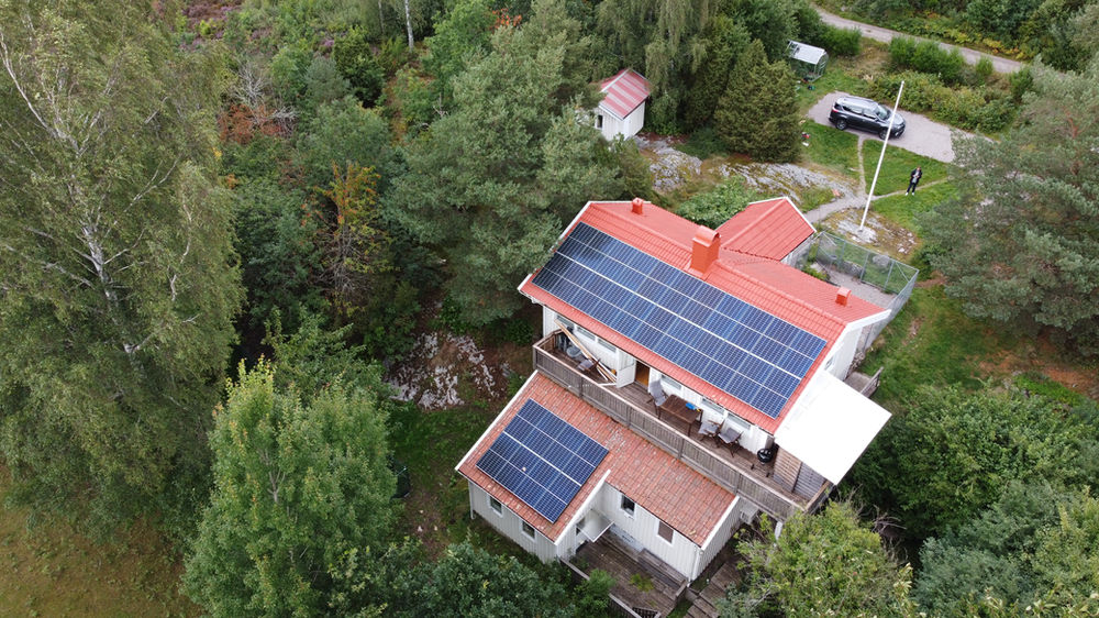 Solpaneler installerade i Uddevalla | Solpaneler villa