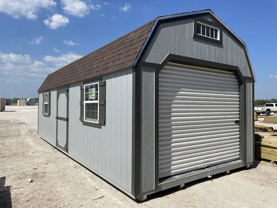 Painted Wood Portable Buildings | Ronnie Rhoda Storage