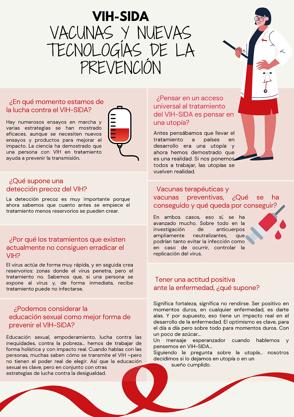Vacunas y nuevas tecnologías de la Prevención (VIH-SIDA)
