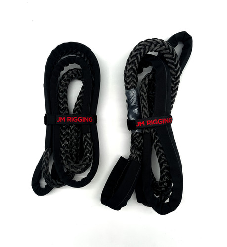 Kinetic RP Nylon Tow Rope w/ 8" Eyes & BLK Protective Sleeve | JM ...