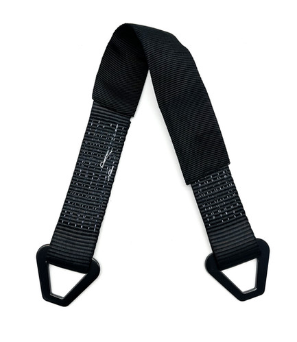 2" X 24"Black Axle Tie Off Strap | JM Rigging Supply
