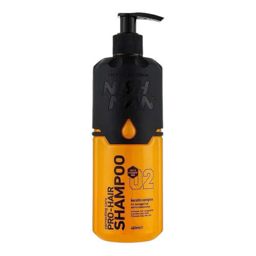 NISHMAN PROFESSIONAL HAIR SHAMPOO 02 (SALT Y PARABEN FREE) 400 ml ...
