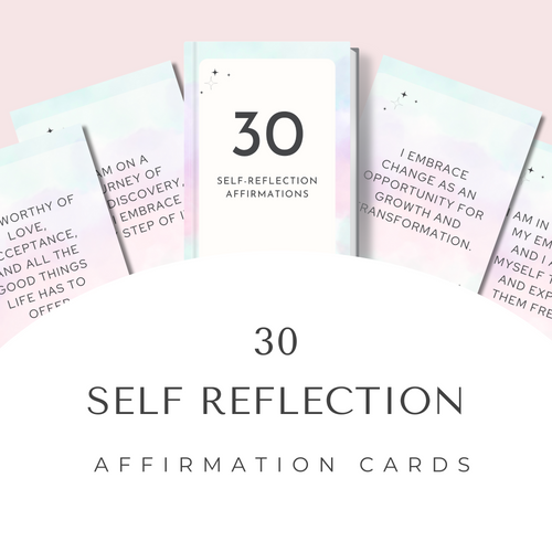 Self Reflection Affirmation Cards | Stephanie Black