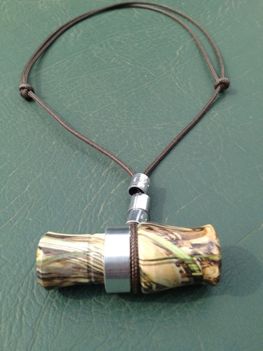 2.5" Mini Mallard Duck Call Necklace - RNT Style | mallardtone-calls
