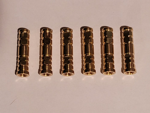 RED HOT - 110 Grain Brass Inserts - Fits .300" i.d. arrows/bolts (6PK ...