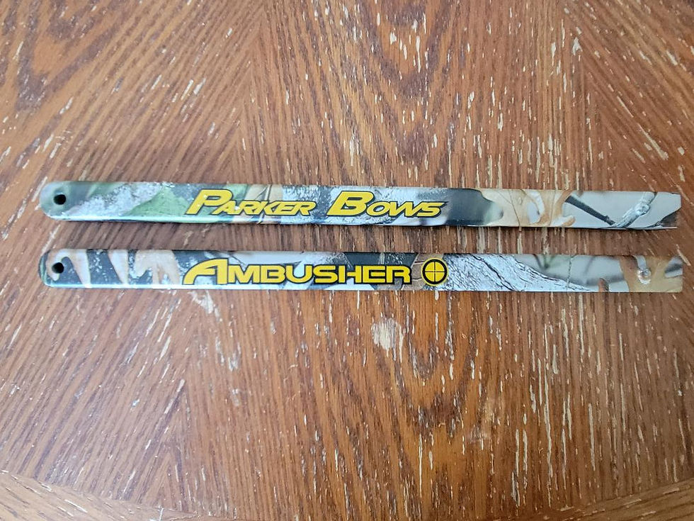 Parker Crossbow Limbs | Ridgemont Outdoors