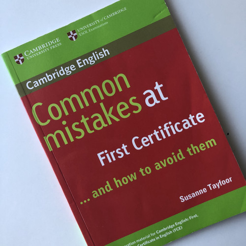 Common Mistakes at First Certificate... and How to Avoid Them | WIK