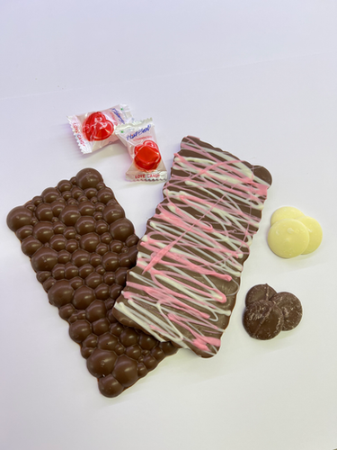 Hand Made Neopolitan Bubble Block | Sweet Happiness