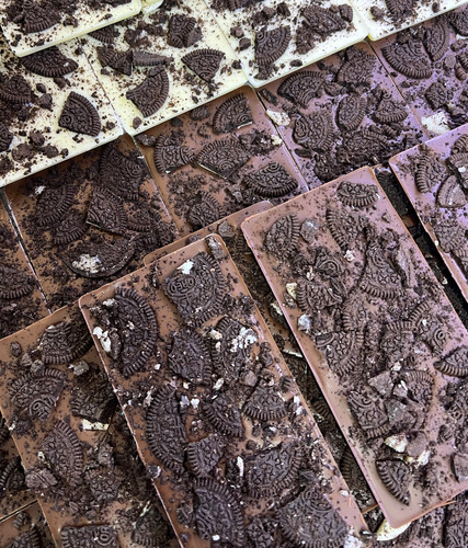Hand-Made Milk Chocolate Oreo Blocks | Sweet Happiness