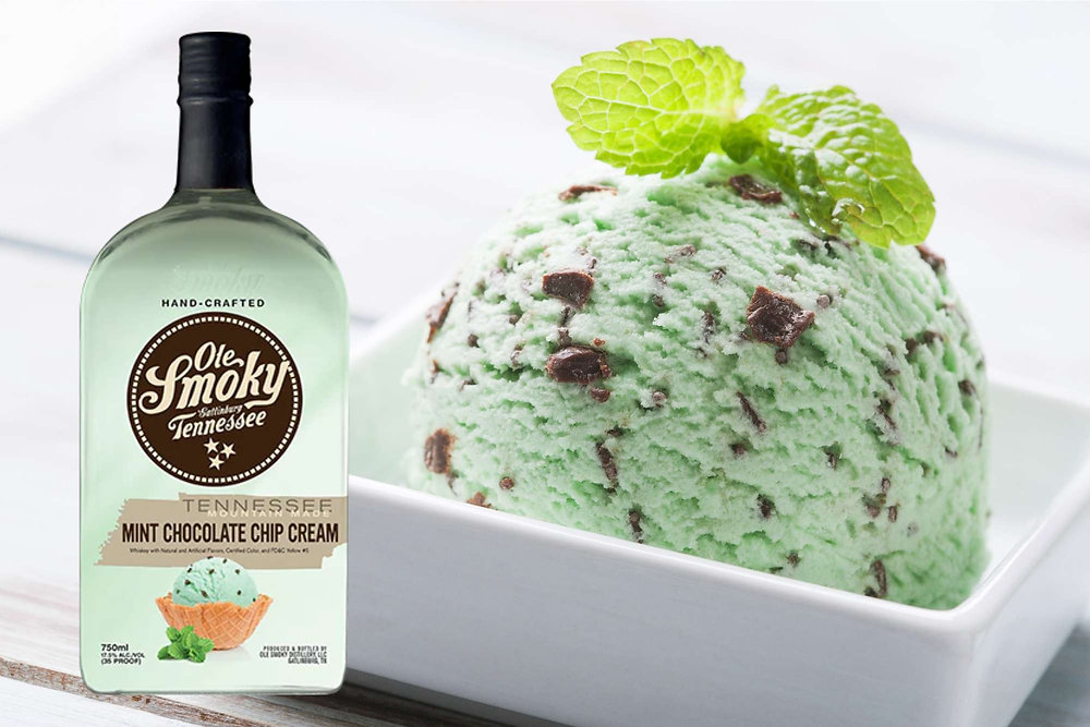 Mint Chocolate Chip Whiskey