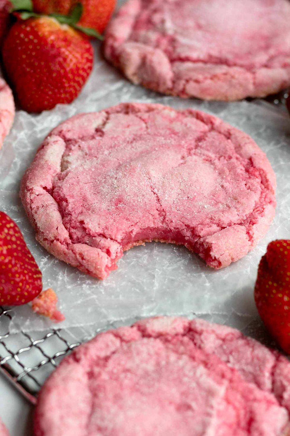 Strawberry Sugar Cookies Recipe