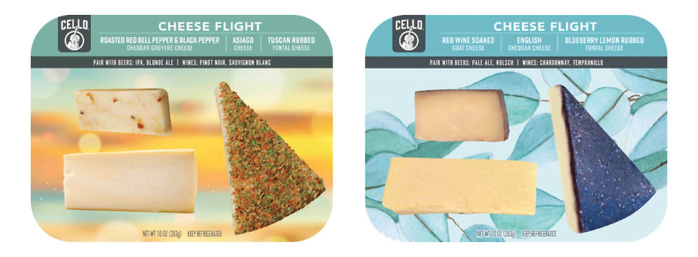 Cello Cheese Launches 2 New Summer-Inspired Cheese Flights