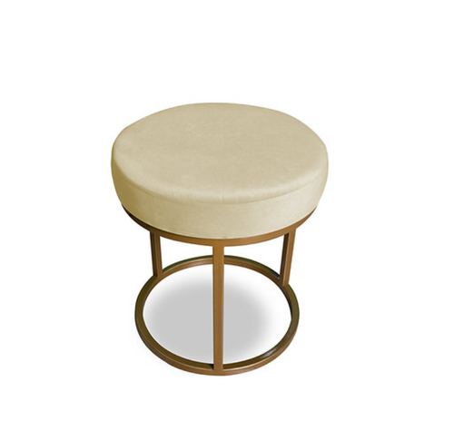 PUFF BASE DORADA TELA MÁGICA //EXCLUSIVO DE NOVAVENTA | BARTHON HOGAR