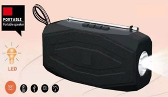 PARLANTE CON LINTERNA | BARTHON HOGAR