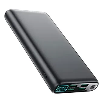 POWER BANK NEGRA | BARTHON HOGAR