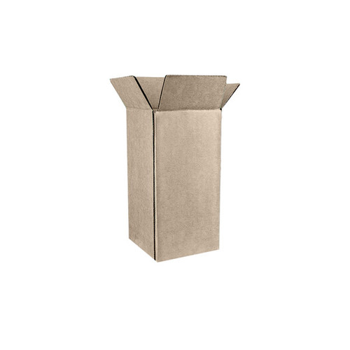 Corrugated Box 4" X 4" X 8" (QTY:25) | AMS