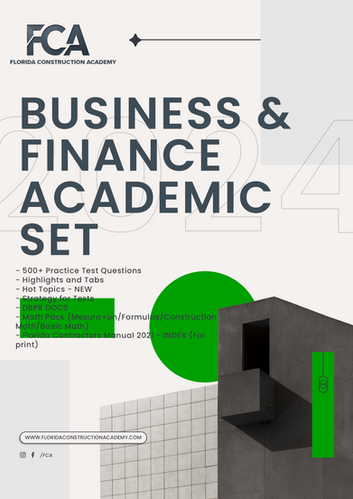 BUSINESS & FINANCE ACADEMIC SET | FCA Academy