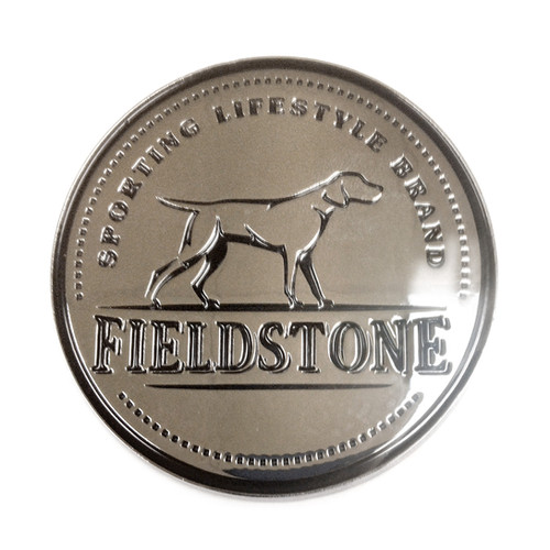 Fieldstone Circle Logo Metal Decal (R568) | FIELDSTONE