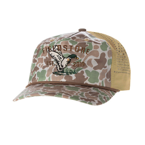 Performance Camo Duck Logo Hat (RH-141) | FIELDSTONE