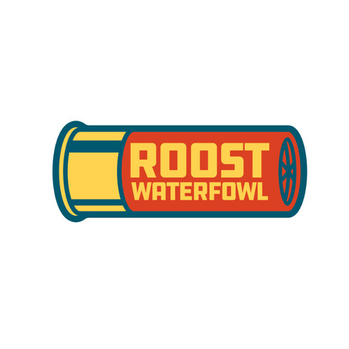 Roost Shotgun Shell Badge Sticker (R-RW-161) | FIELDSTONE
